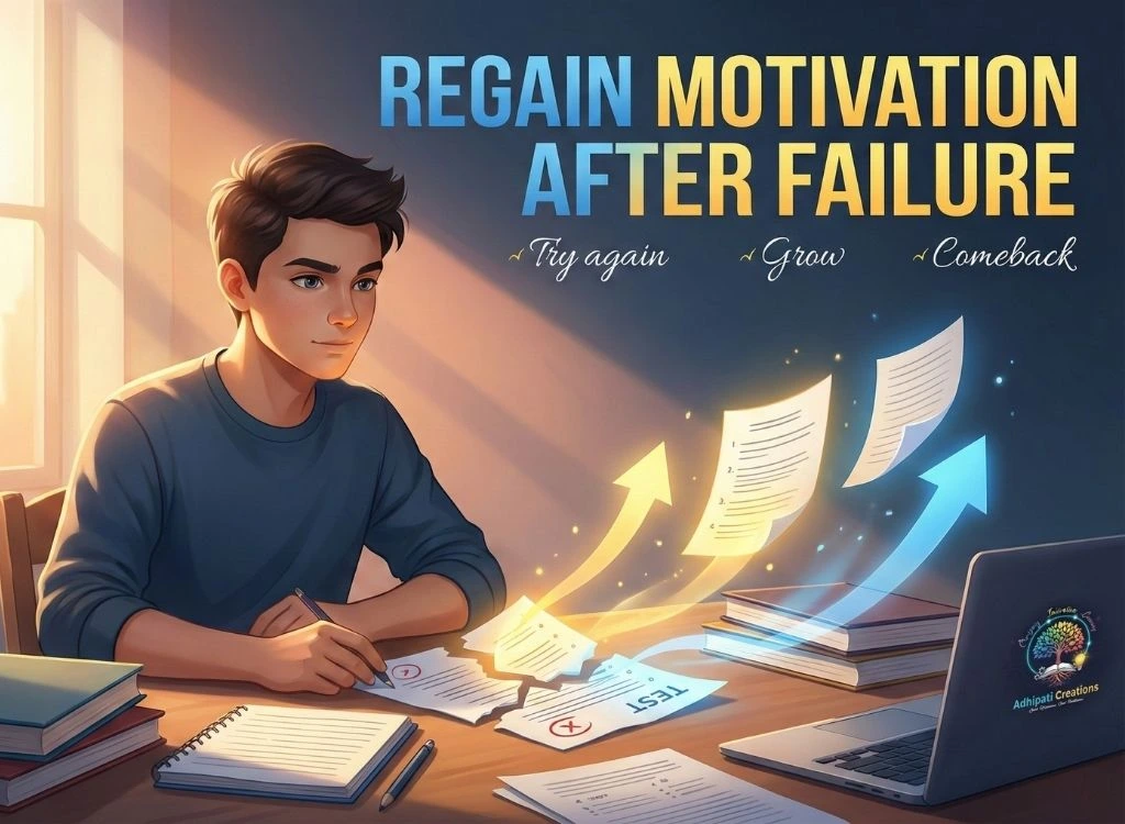 Regain Motivation After Failure in NEET, JEE & CUET 2025