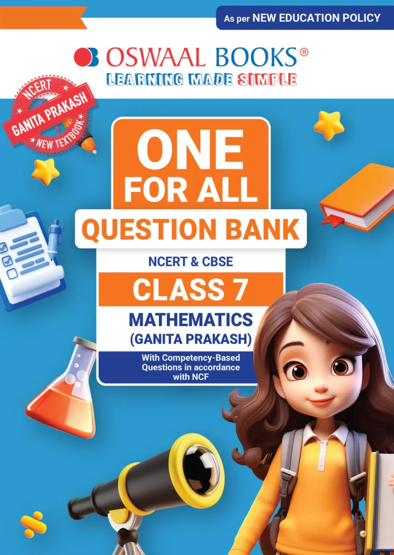 CBSE Class-7 One for All Mathematics (Ganita Prakash) For 2025-26 Exam ...