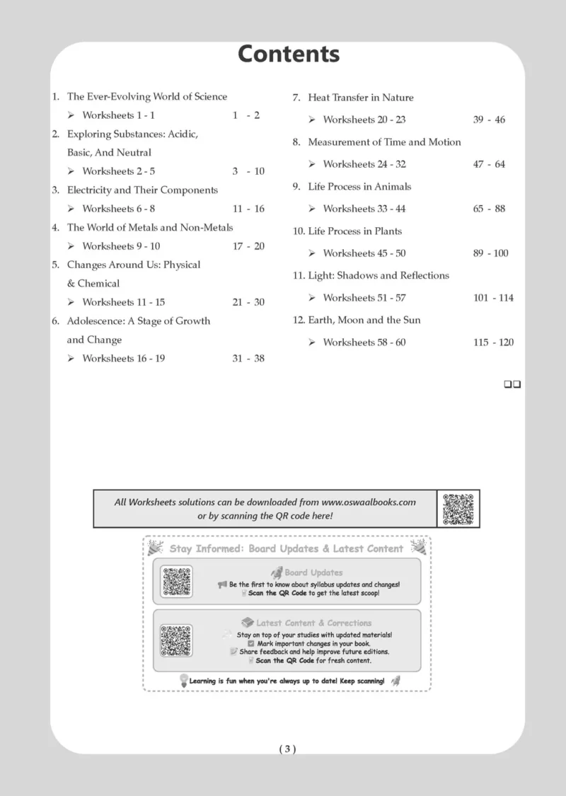 One For All Workbook Class 7 Science | NCERT & CBSE | Latest Curiosity ...