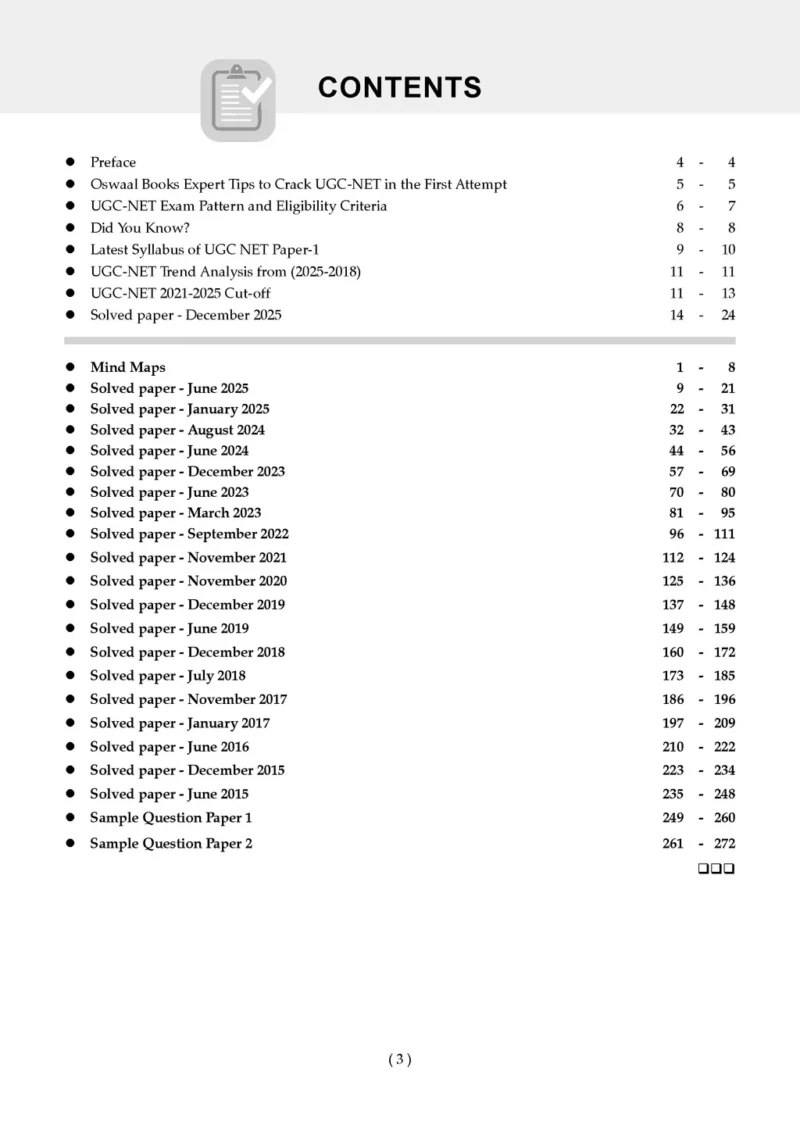 NTA UGC NET / JRF / SET Paper 1 | 20 Previous Years’ Solved Papers ...