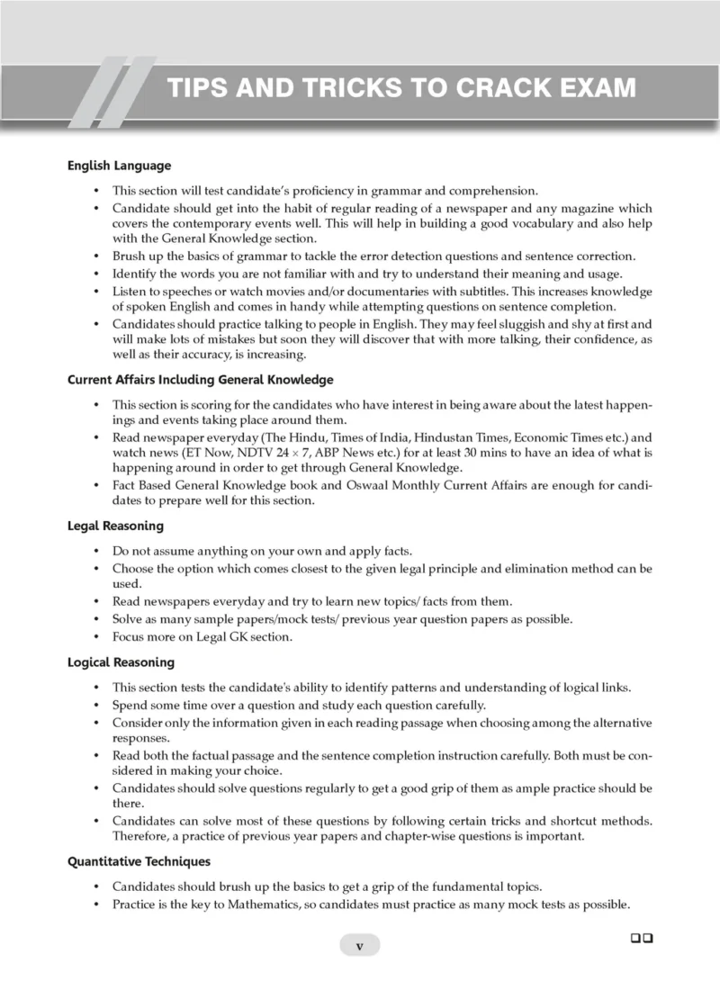 CLAT (UG) & AILET| Year-wise| 10 Previous Solved Papers| CLAT (UG ...