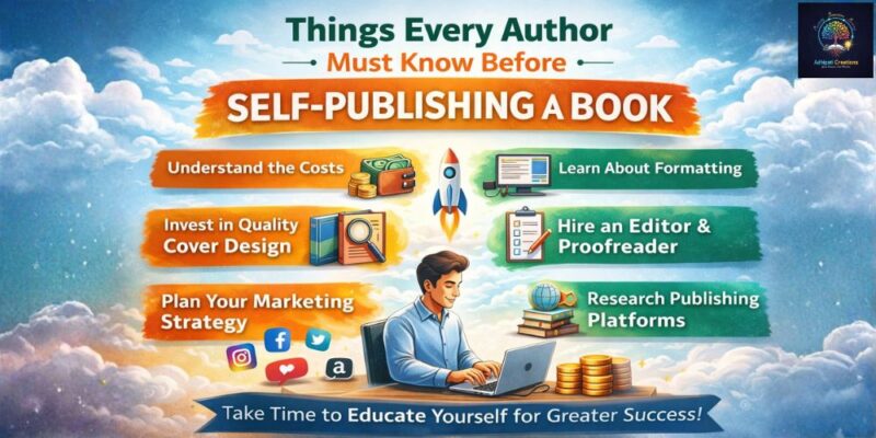 Self Publishing Tips Every Author Must Know