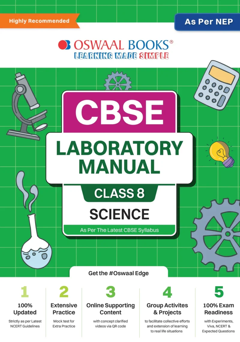 CBSE Laboratory Manual Class 8 Science Book | As Per NEP | Latest ...